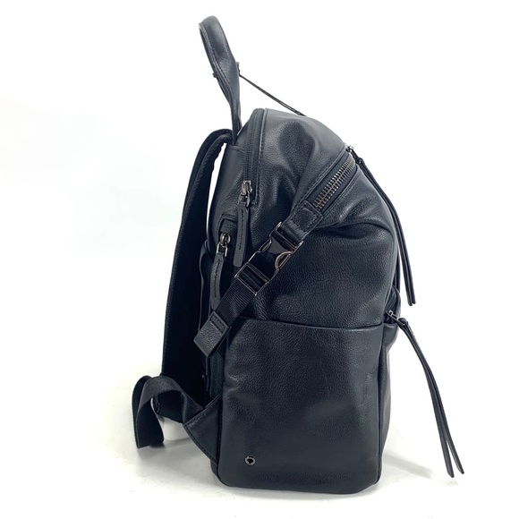 Tumi | Bags | Tumi Mezzanine Pat Backpack Black Pebbled Leather | Poshmark